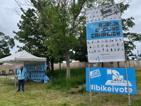 Dublin Cycling Campaign are at Bord Bia Bloom! | Dublin Cycling Campaign