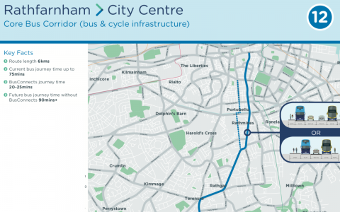 Core Bus Corridor 12: Rathfarnham | Dublin Cycling Campaign