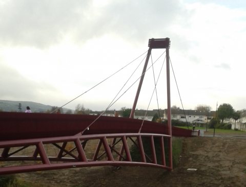 New Bridge opens on Dodder Greenway | Dublin Cycling Campaign