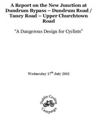 From the Archives (2002) - Campaign Submission on Dundrum Bypass ...
