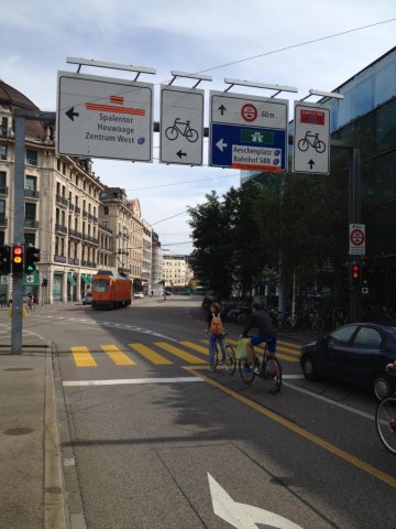 Basel – not Fawlty where Bikes are concerned! | Dublin Cycling Campaign
