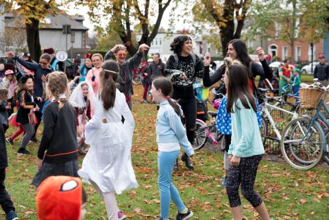 Halloween Spooky Cycle Sandymount | Dublin Cycling Campaign