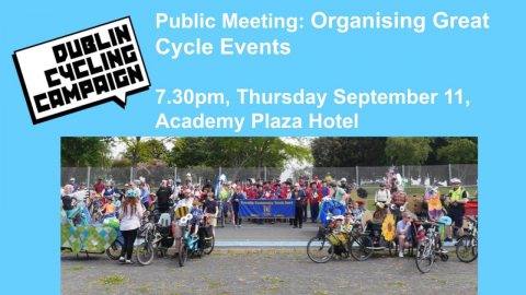 September public meeting: Organising great cycle events | Dublin ...