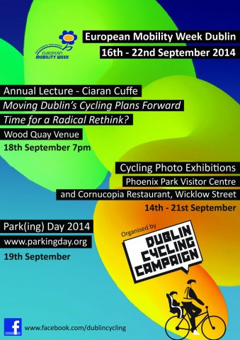 Mobility Week Events | Dublin Cycling Campaign