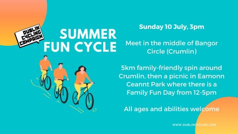 Summer Fun Cycle | Dublin Cycling Campaign